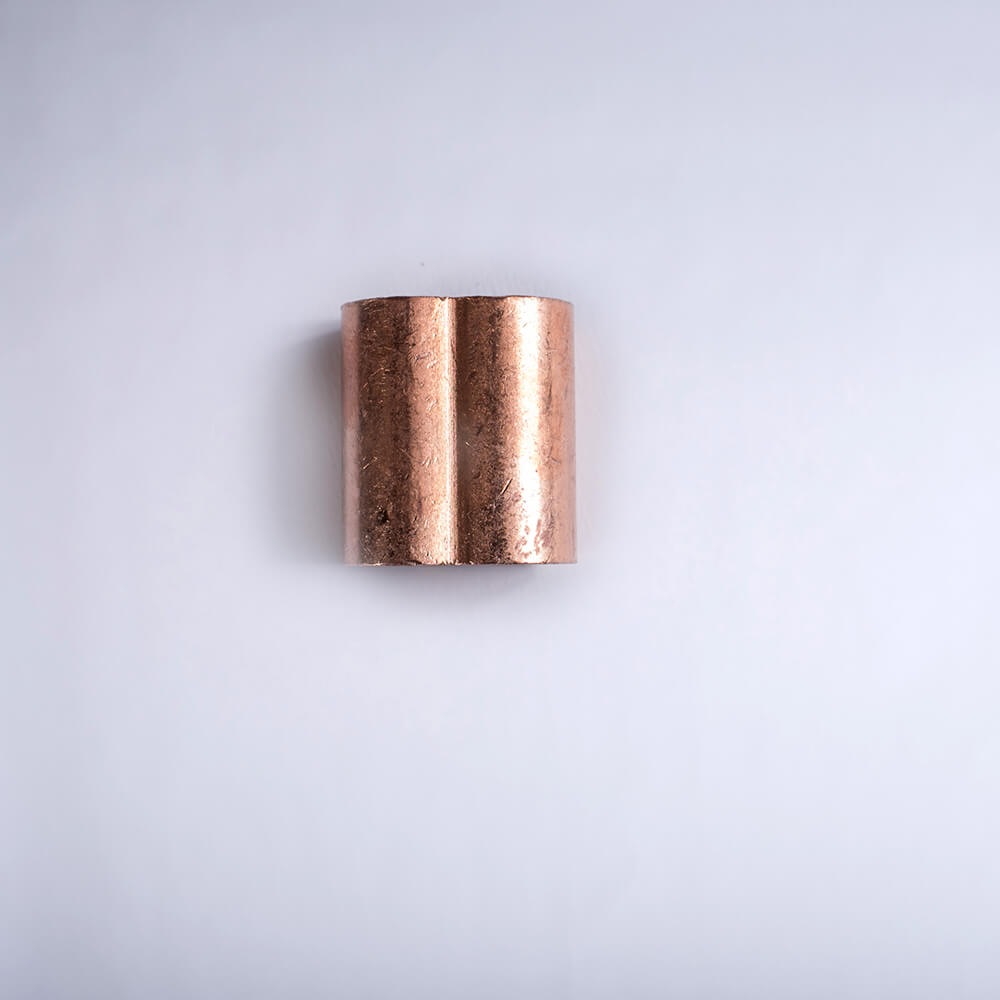 Copper Oval Swaging Sleeve | Pacific Industrial Supply Co.