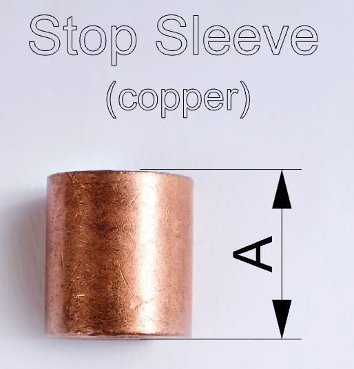 Copper Stop Knob | Pacific Industrial Supply Co.