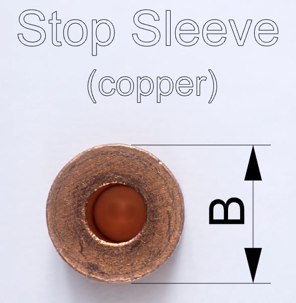 Copper Stop Knob | Pacific Industrial Supply Co.