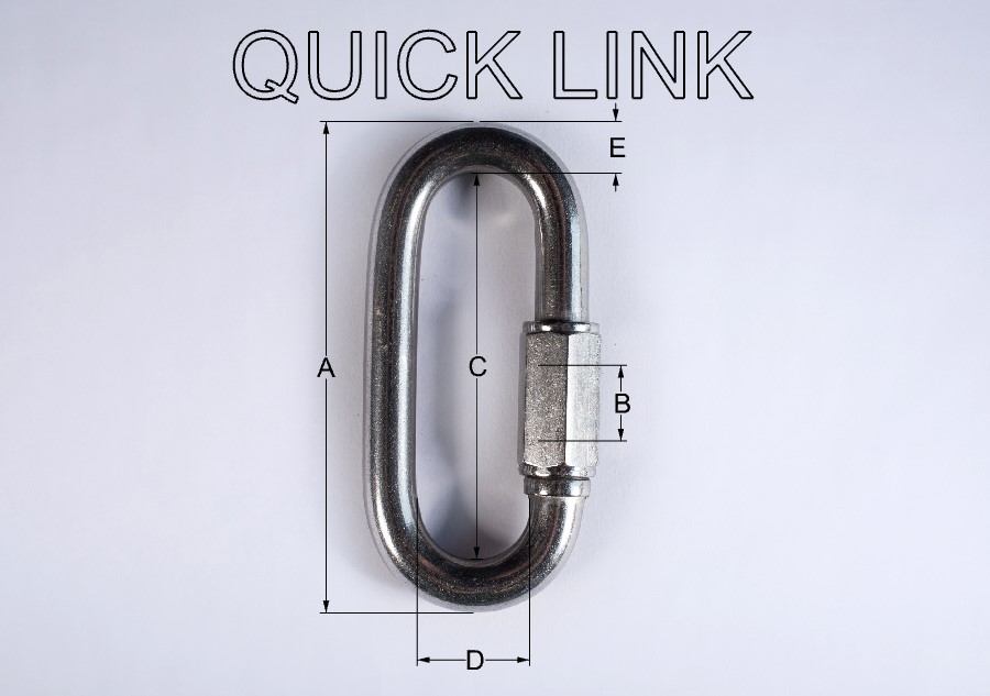 Quick Links- Zinc Plated and Type 304 Stainless Steel (Imported ...