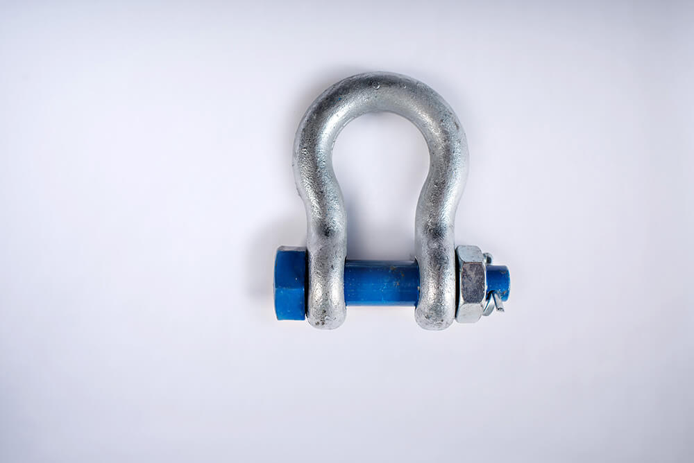 Galvanized Bolt Pin Safety Anchor Shackle | Pacific Industrial Supply Co.